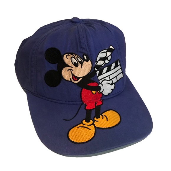 Disney | Accessories | Vintage The Walt Disney Studios Mickey Snapback ...